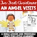 An Angel Visits Mary, Christmas Bible Lesson for Preschool, Printable ...