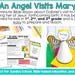 An Angel Visits Mary Christmas Bible Lesson for Kids, Printable Craft ...