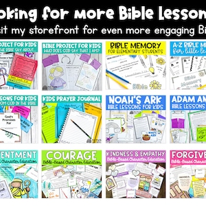 The Books of the Bible Lessons for Kids, New Testament, Bible Study ...