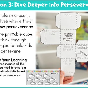 Perseverance Bible Lessons for Preschool and Kindergarten, Not Giving ...