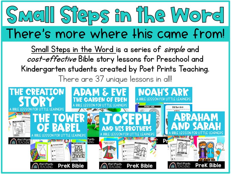 Perseverance Bible Lessons for Preschool and Kindergarten, Not Giving ...