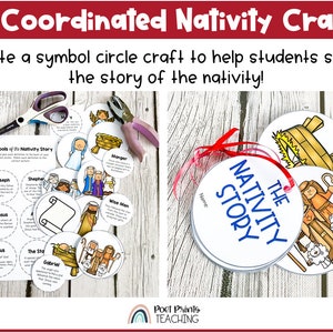 The Nativity Story Reading Passages and Craft, Sunday School Lesson ...