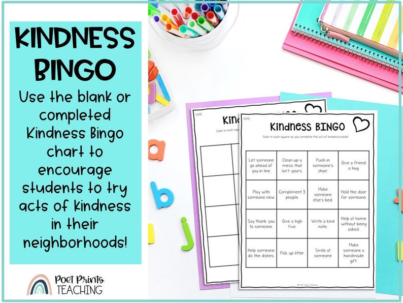 Kindness Bible Lessons for Kids, Bible Based Character Education Sunday ...