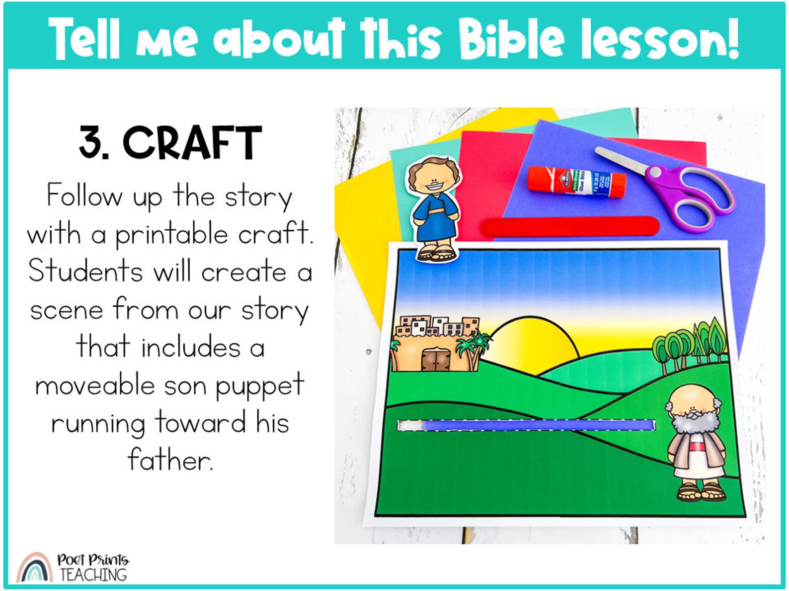 The Parable of the Prodigal Son Bible Craft and Lesson for Preschool ...