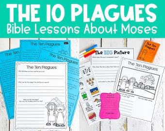 Ten Plagues of Egypt, Paper Crown, Activity Printable Kids Bible Craft ...