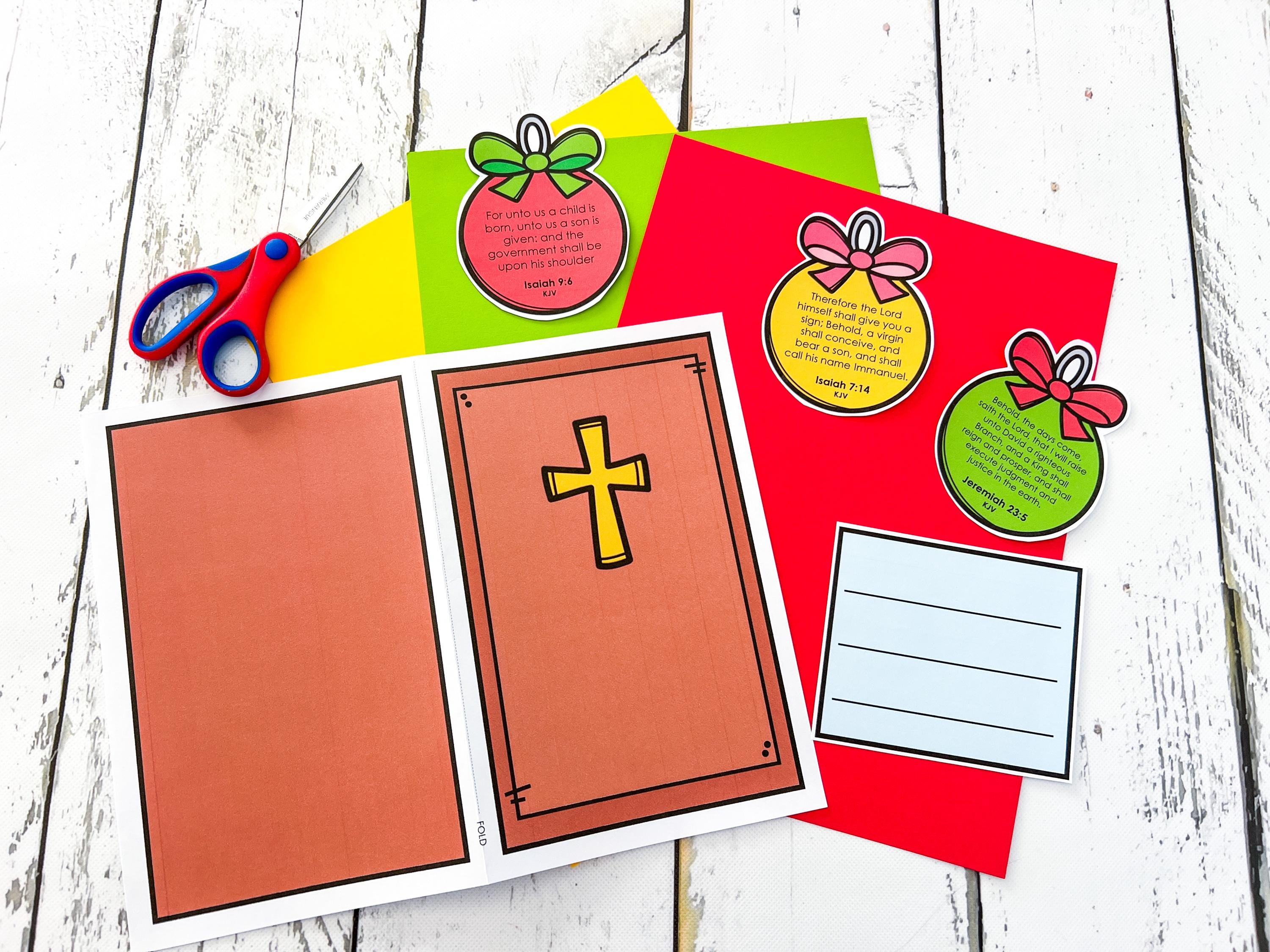 Hope: an Advent Bible Lesson for Kids, Printable Christmas Craft (PDF ...