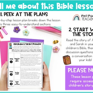 Preschool Bible Lesson About Abraham and Sarah , Printable Craft for ...