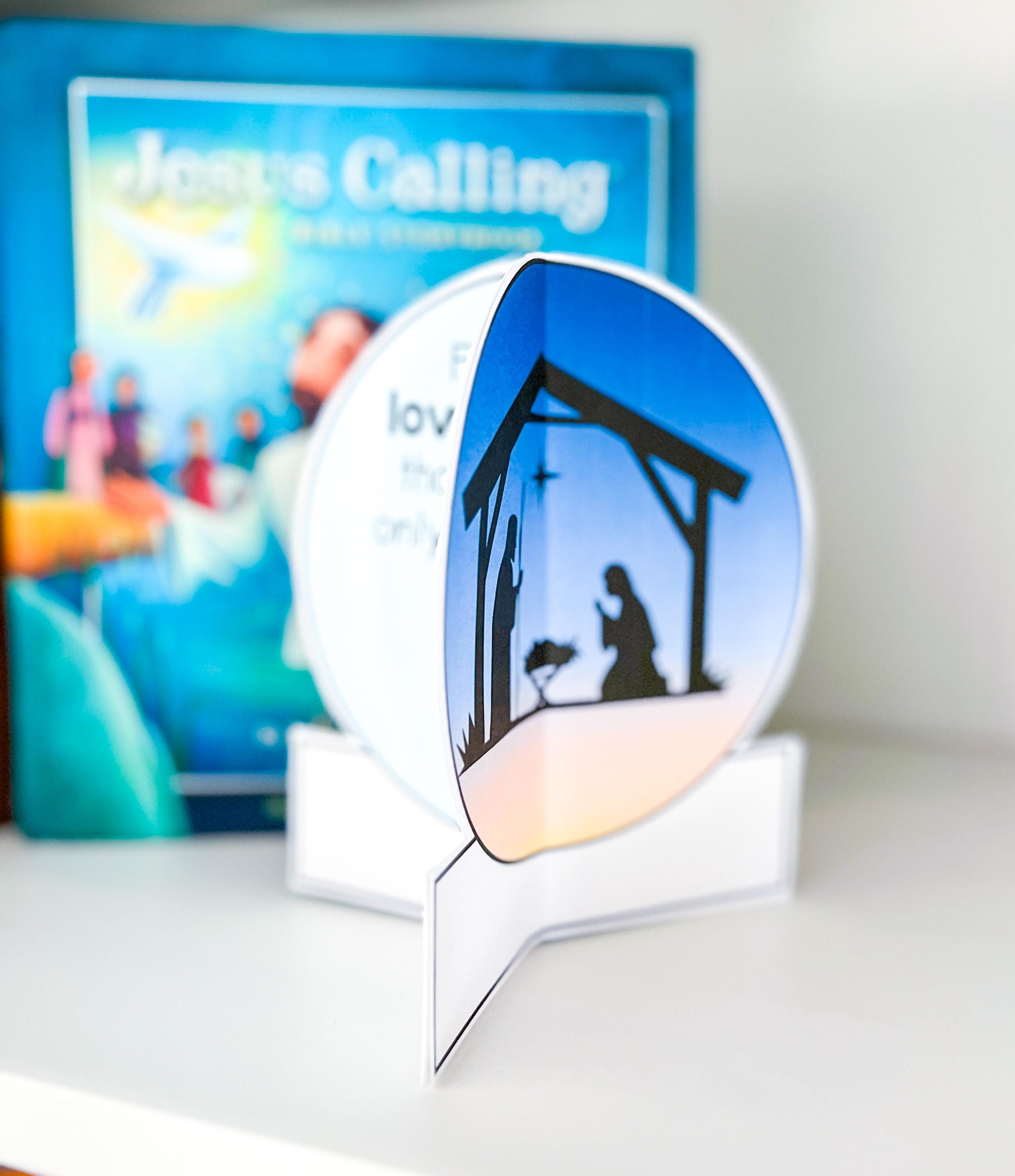 Love: an Advent Bible Lesson for Kids, Printable Christmas Craft (PDF ...