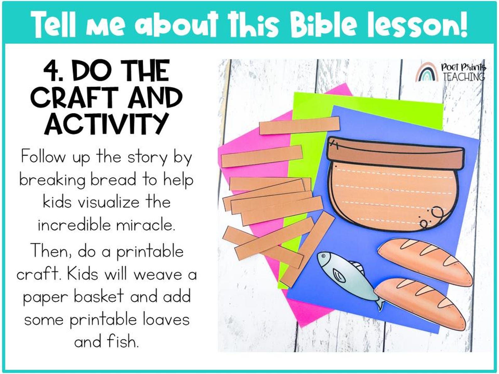 Jesus Feeds the 5000, Miracles in the New Testament, Printable Bible ...