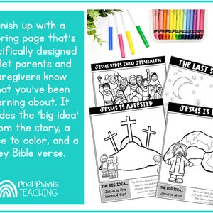 Easter Bible Lessons for Preschool, Printable Crafts and Activities for ...