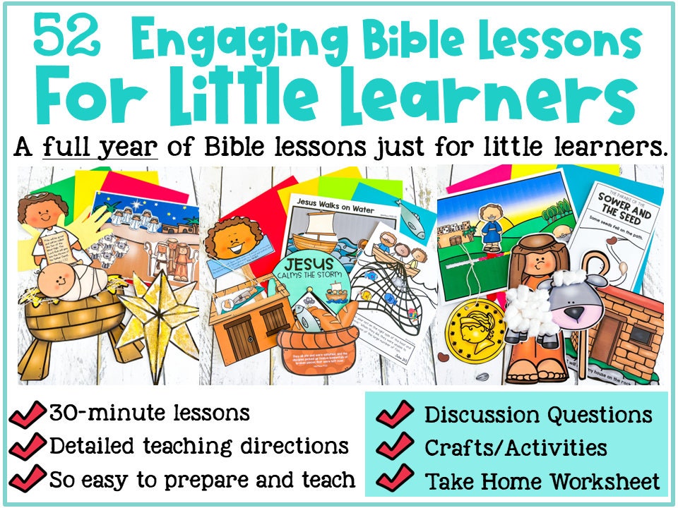 Preschool Bible Crafts and Lessons, Printable Activities, Sunday School ...