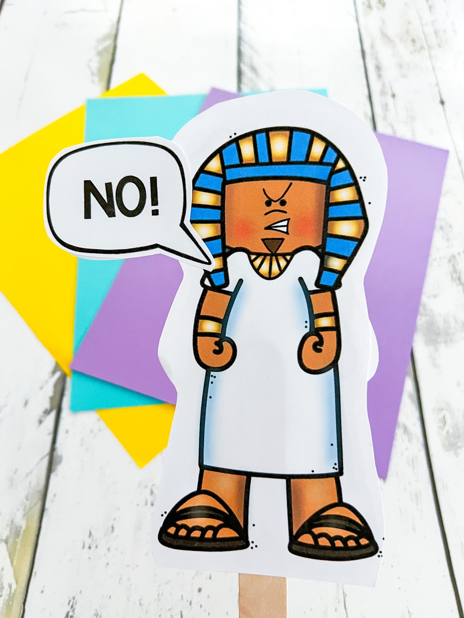 The Ten Plagues of Egypt Bible Lesson for Kids, Printable Craft and ...