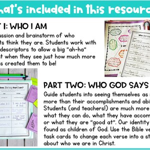Printable Bible Project for Kids, Identity in Jesus, Sunday School ...