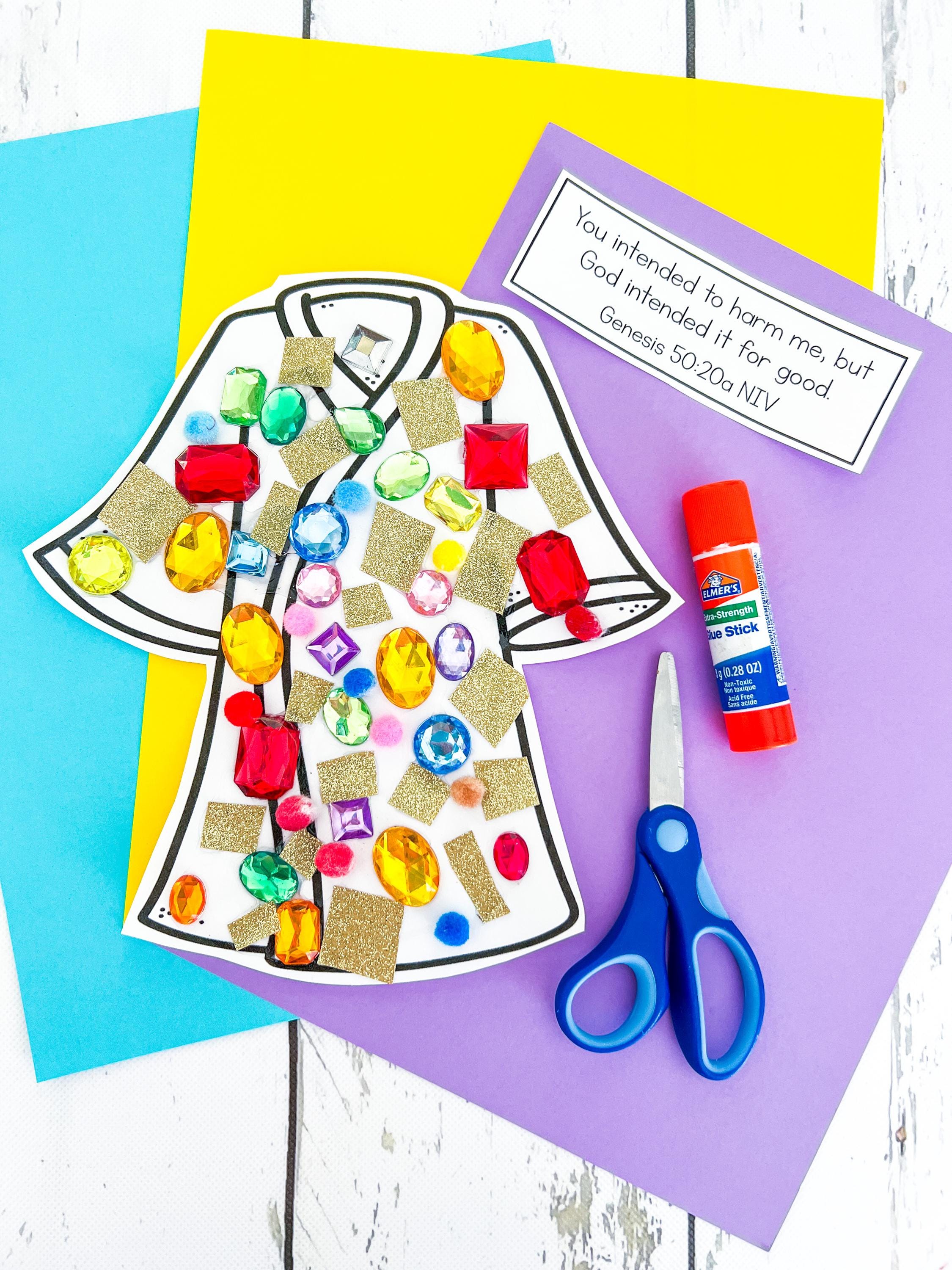 Joseph and His Brothers, Printable Bible Lesson for Bigger Kids in 1st ...