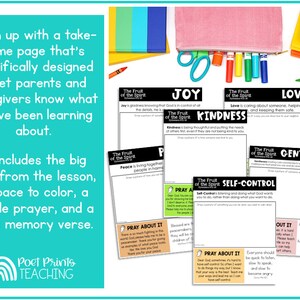 Fruit of the Spirit Bible Lesson for Kids, 9 Printable Bible Crafts and ...