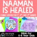Naaman is Healed From Leprosy, Old Testament Bible Lesson, Printable ...
