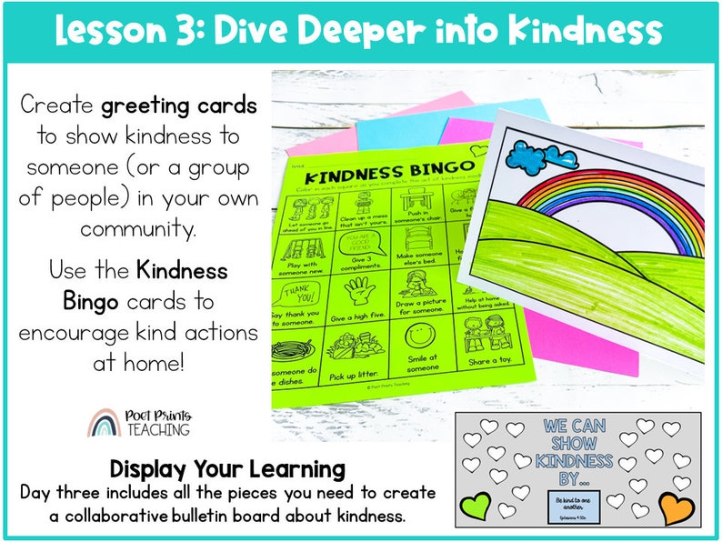 Kindness Bible Lessons and Activities for Preschool and Kindergarten ...