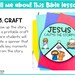 Jesus Calms the Storm Printable Bible Craft and Lesson About Miracles ...