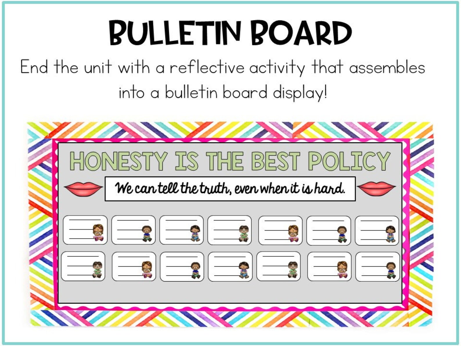 Honesty Bible Lessons for Kids, Printable Character Education Sunday ...