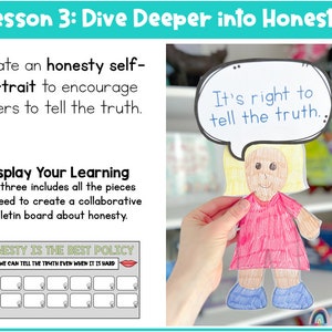Honesty Bible Lessons for Preschool, Printable Craft and Activity About ...
