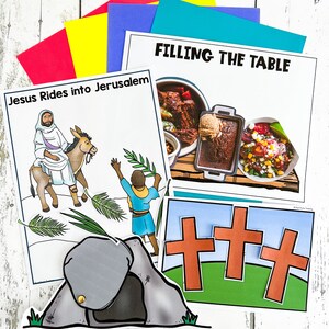 Easter Bible Lessons for Preschool, Printable Crafts and Activities for ...