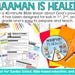 Naaman is Healed From Leprosy, Old Testament Bible Lesson, Printable ...