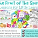 Fruit of the Spirit Bible Lesson for Kids, 9 Printable Bible Crafts and ...