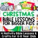 Christmas Bible Lessons and Crafts for Kids, Nativity (PDF Digital ...