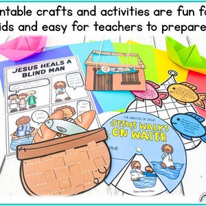 The Miracles of Jesus, Bible Lessons for Kids, 1st, 2nd, 3rd Grades ...
