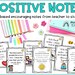 Printable Positive Notes From the Bible, Encouragement for Kids, Bible ...