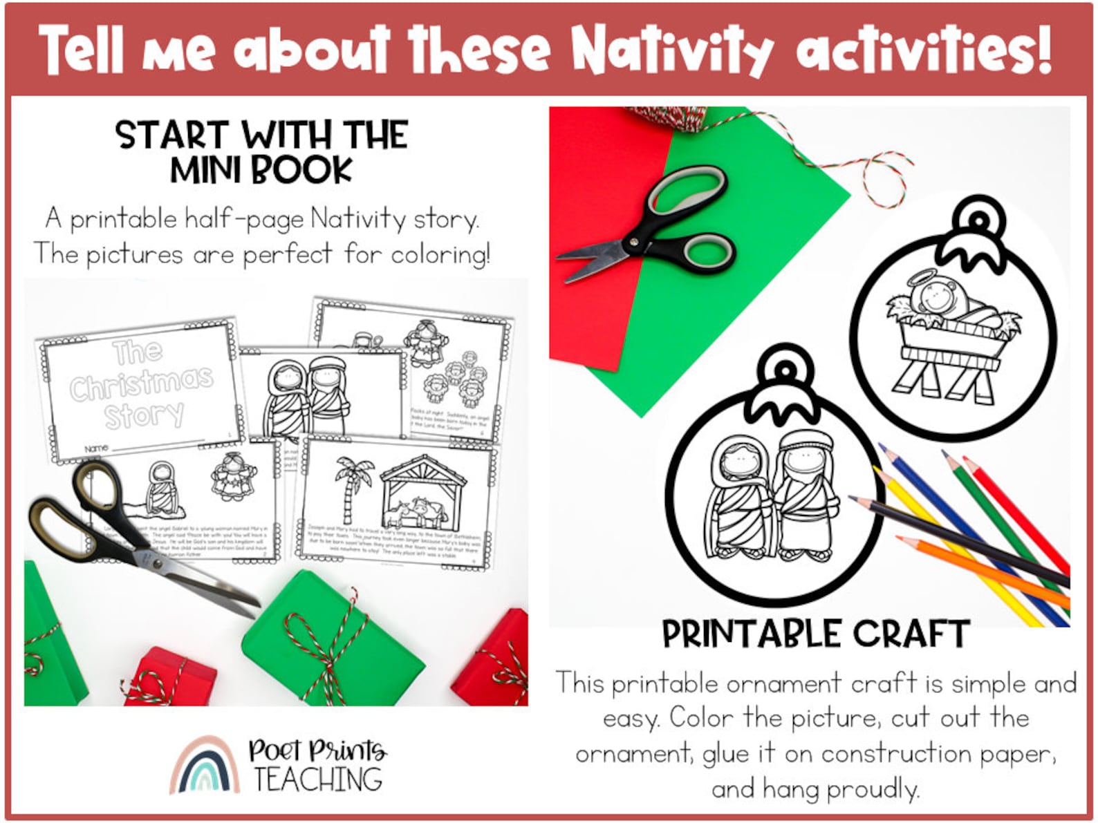 Christmas Craft and Activities and Lessons for Sunday School, the ...