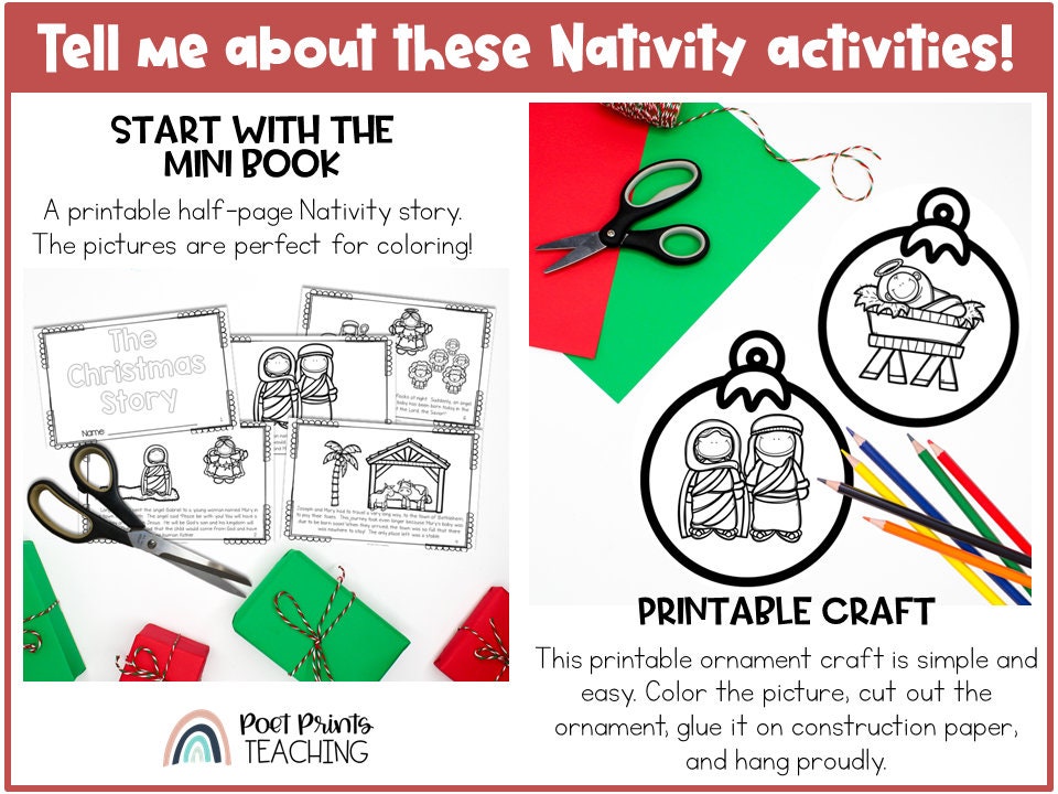 Christmas Craft and Activities and Lessons for Sunday School, the ...