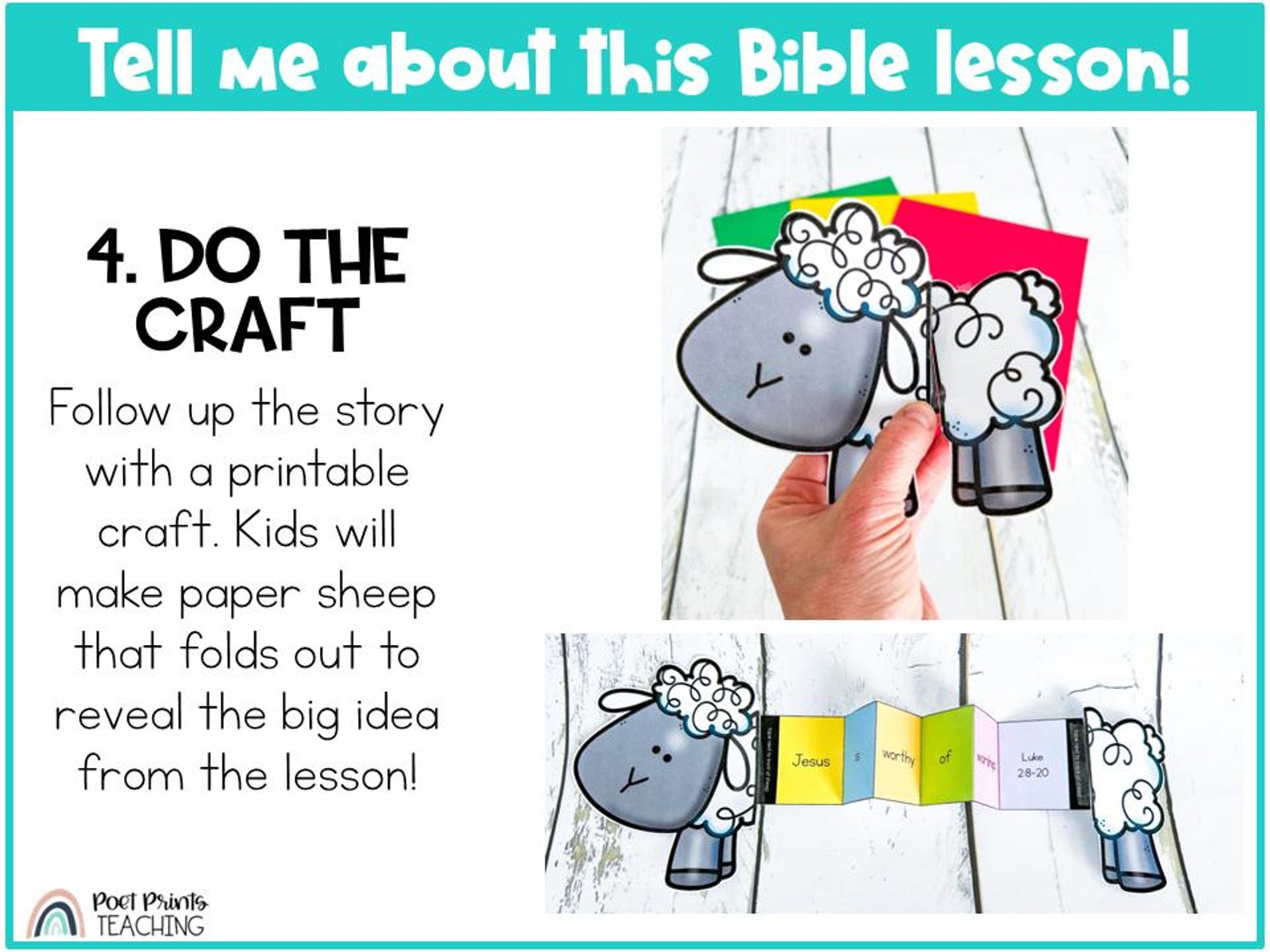 The Shepherds and Angels Christmas Bible Lesson for Kids, Printable ...