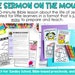 Sermon on the Mount, Jesus Teaches About Love, Printable Bible Craft ...