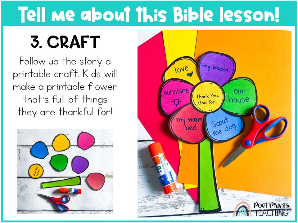 Thanksgiving Bible Lesson for Preschool Kids, Jesus Heals Ten Lepers ...