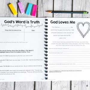 Printable Bible Lesson for Kids, God's Promises, Sunday School ...