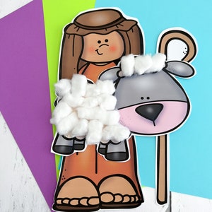 The Parable of the Lost Sheep Printable Bible Craft and Lesson for ...