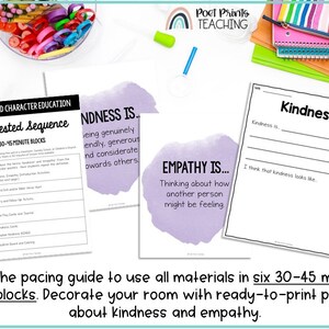 Kindness Bible Lessons for Kids, Bible Based Character Education Sunday ...