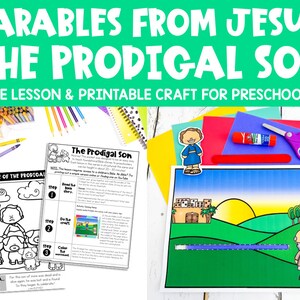The Parable of the Prodigal Son Bible Craft and Lesson for - Etsy Canada