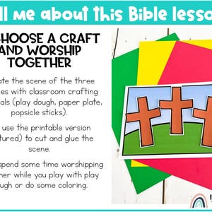 Jesus is Arrested, Easter Preschool Bible Lesson and Printable Craft ...