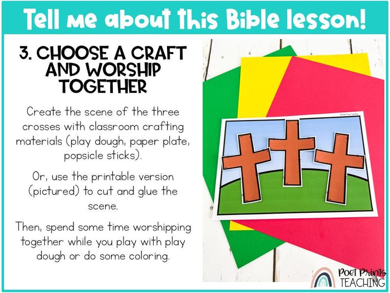 Jesus is Arrested, Easter Preschool Bible Lesson and Printable Craft ...