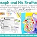 Joseph and His Brothers, Printable Bible Lesson for Bigger Kids in 1st ...