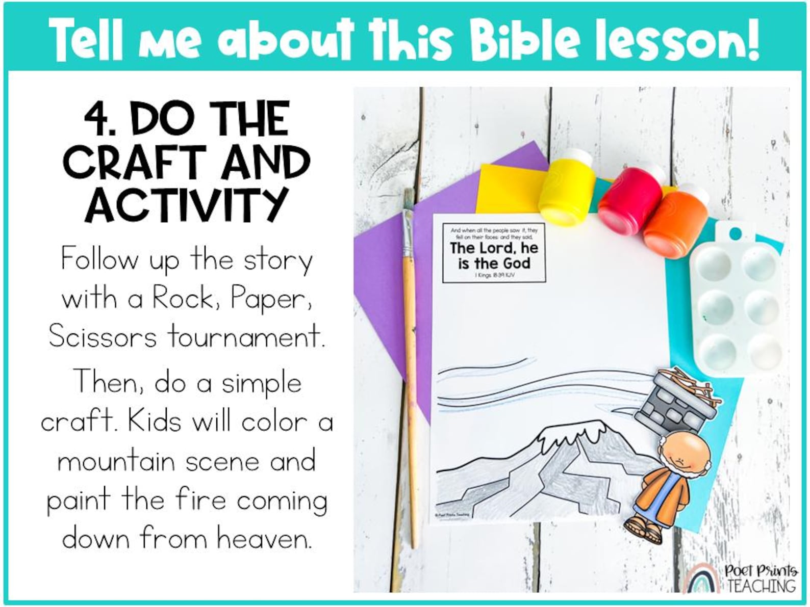 Elijah and the Prophets, Old Testament Bible Lesson, Printable Bible ...