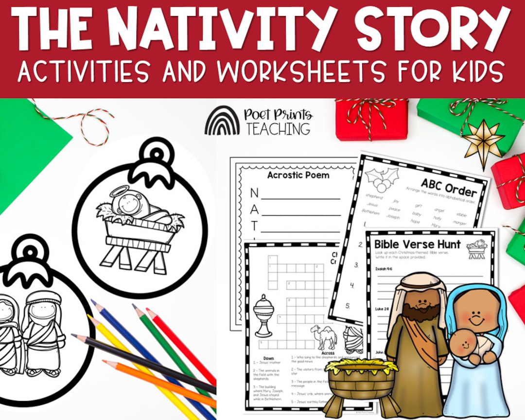 Christmas Craft and Activities and Lessons for Sunday School, the ...