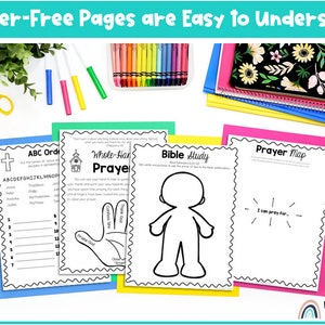 Bible Coloring Worksheets and Activities for Kids, Sunday School ...