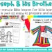 Preschool Bible Craft, Joseph's Colorful Coat, Printable Bible Lesson ...