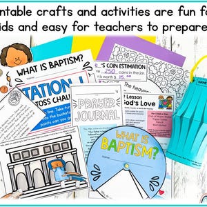 5 Bible Lessons for Kids About Jesus, Printable Crafts and Activities ...