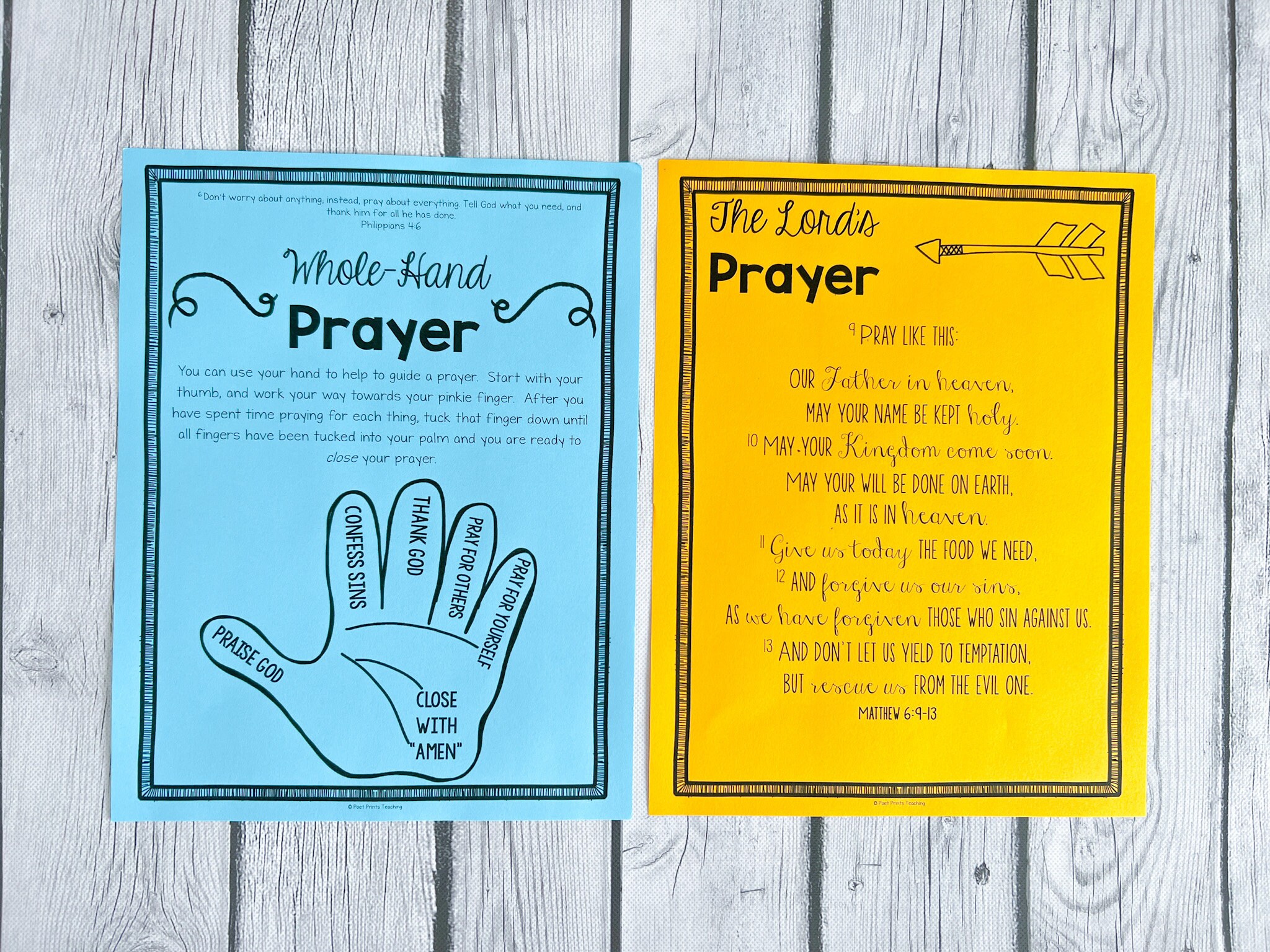 Printable Prayer Journal for Kids, Bible Activity, Sunday School Lesson ...