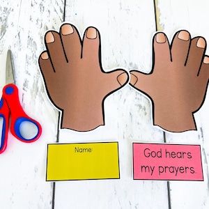 Mother's Day Bible Lesson: Hannah Prays Craft for Preschool (printable ...