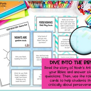 Perseverance Bible Lessons for Kids, Printable Character Education ...